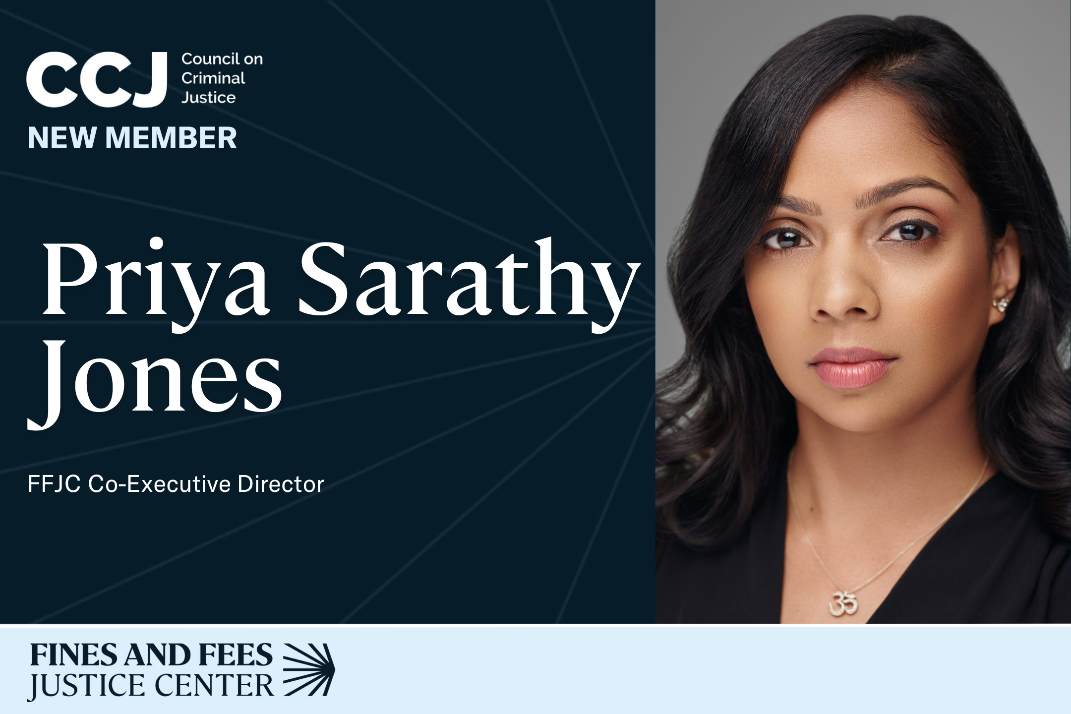 Press Release: Priya Sarathy Jones Selected as Member of the Council on ...